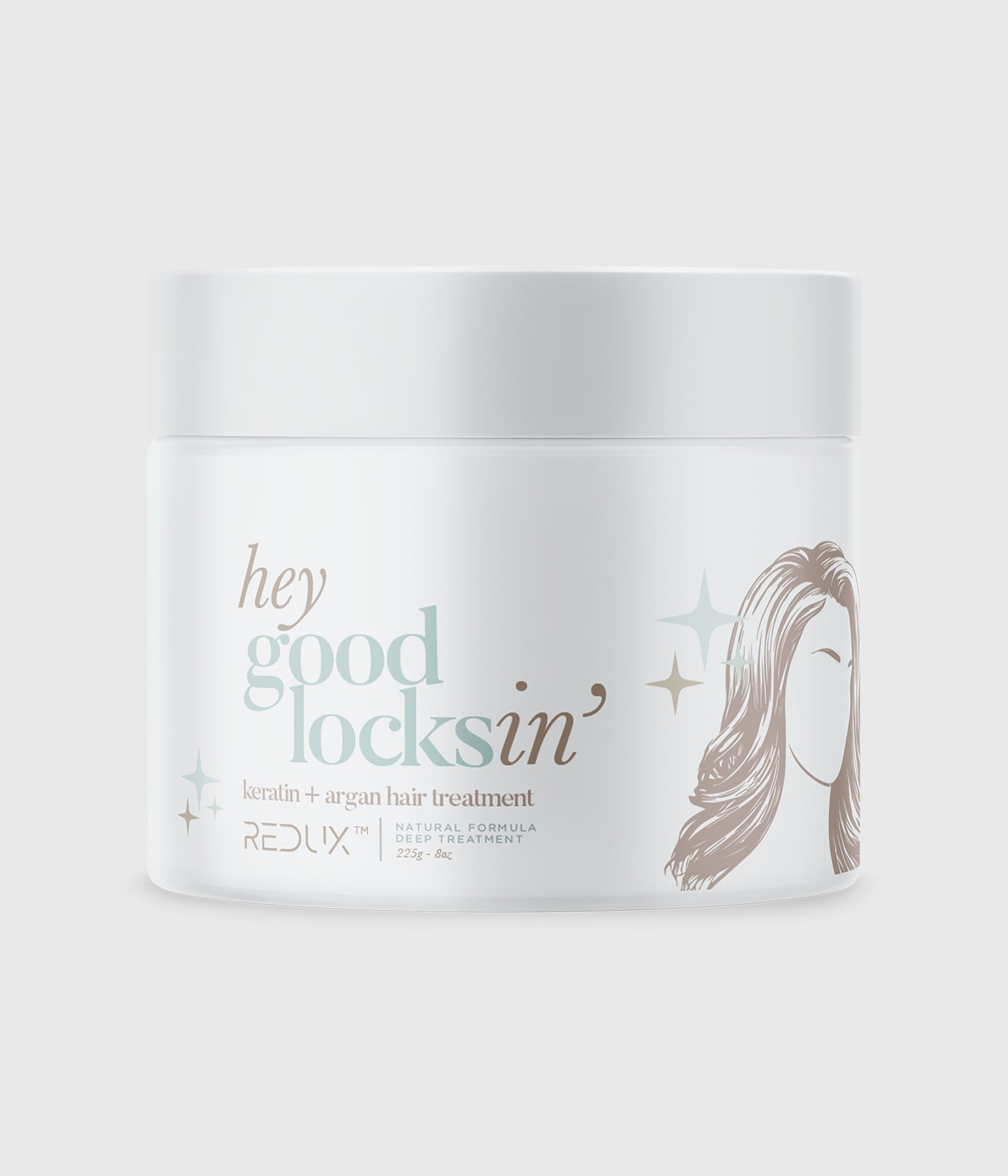 HEY GOOD LOCKSIN Keratin + Argan Hair Treatment – captainthug.com